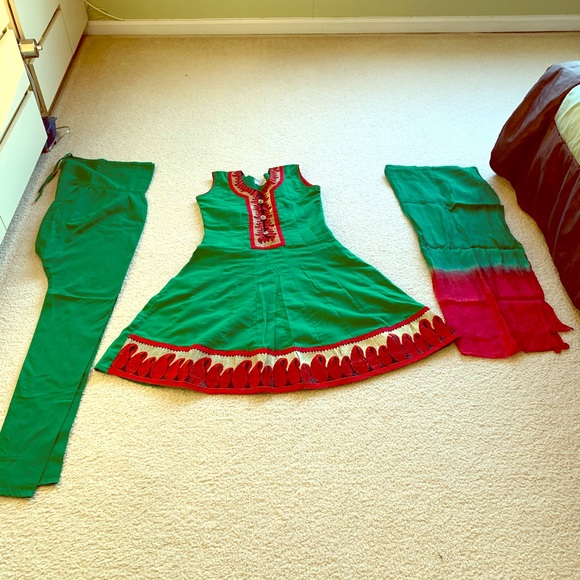 Dresses | 3 Piece Traditional Salwar Kameez Punjabi | Poshmark